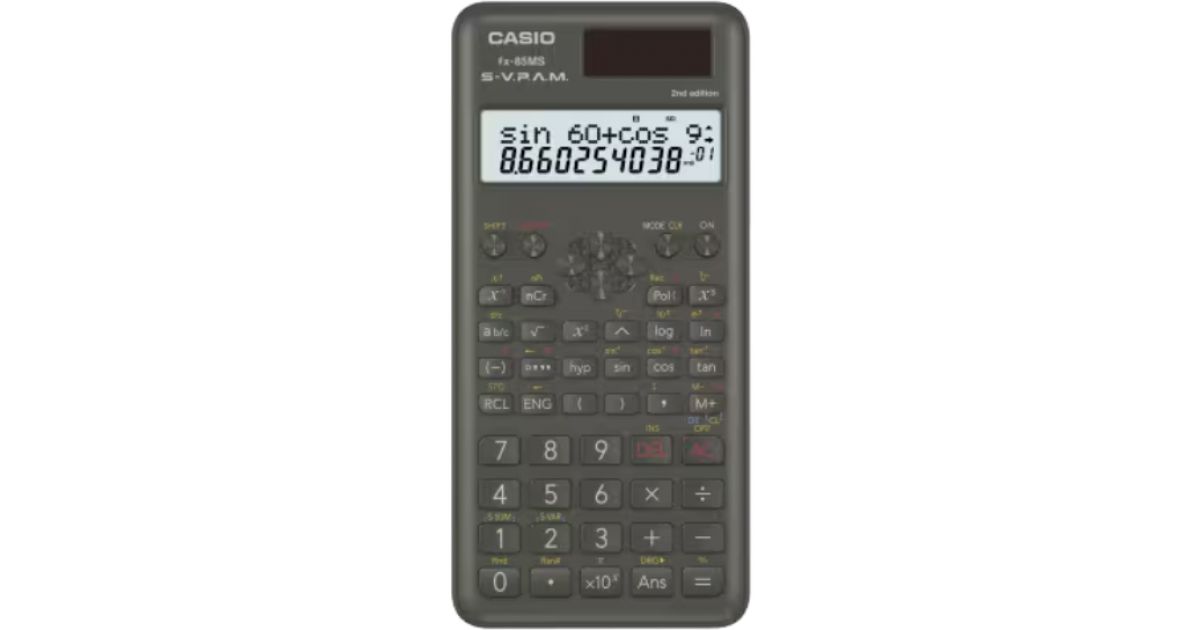 მეცნიერული კალკულატორი Casio · საკანცელარიო