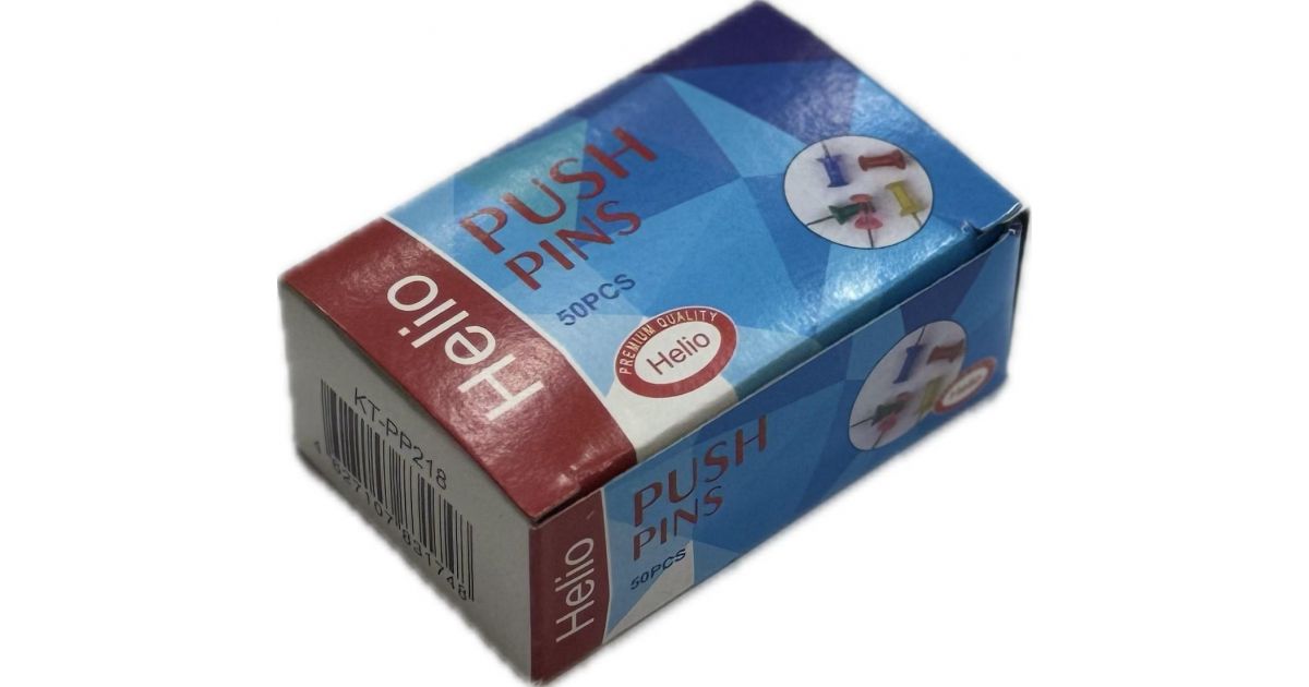 ჭიკარტი Helio 50 ცალი · საკანცელარიო