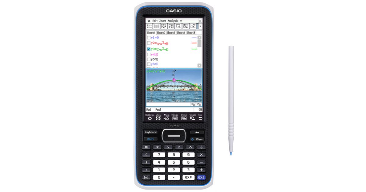 CAS გრაფიკული მეცნიერული კალკულატორი Casio · საკანცელარიო