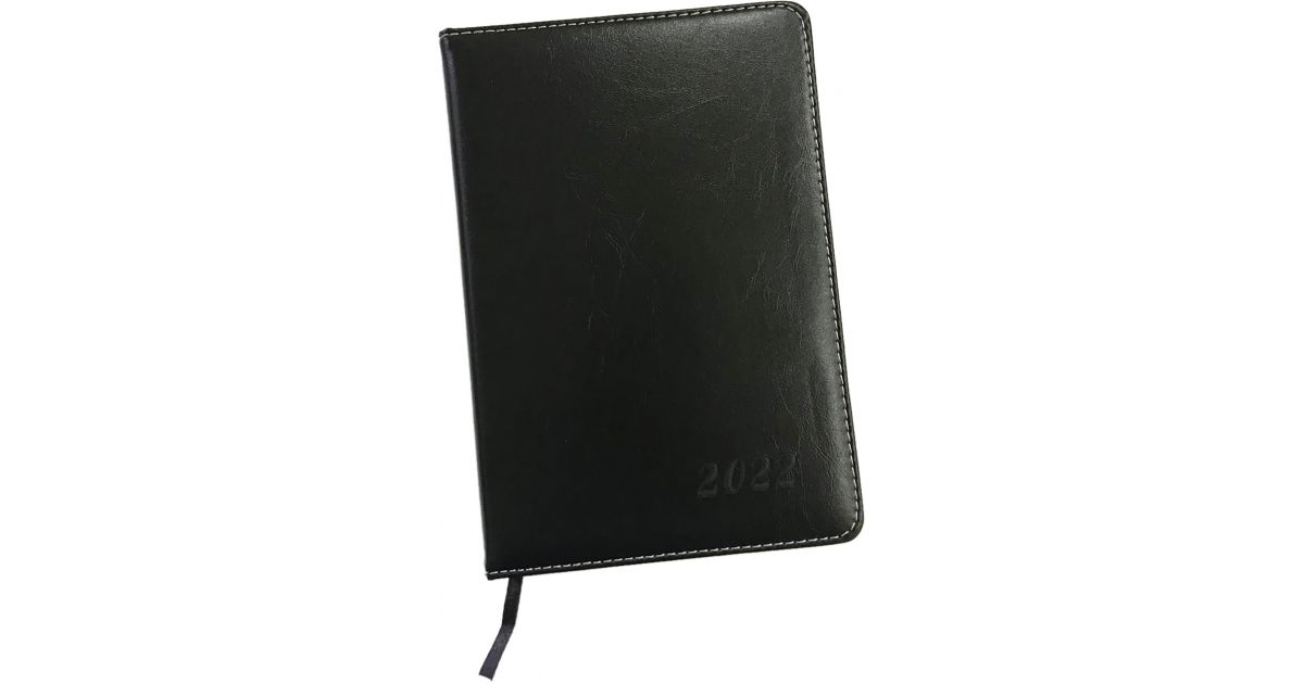 Diary Notebook, 2025 year, A5 size Helio 160 Sheets - Black · Stationery