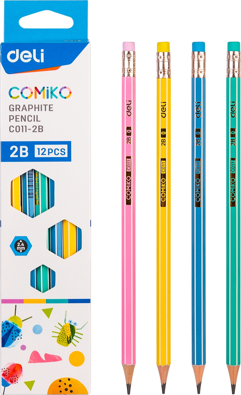 Graphite Pencil 2B Deli · Stationery