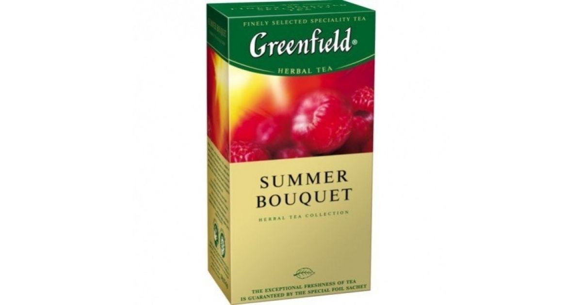 Greenfield Tea "Summer Bouquet" Greenfield 25 Pieces · Stationery