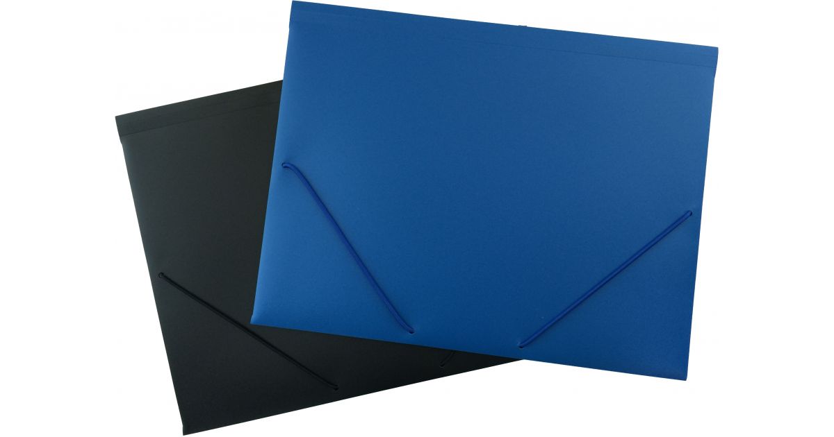 Plastic Folder with Rubber Helio A4 · Stationery