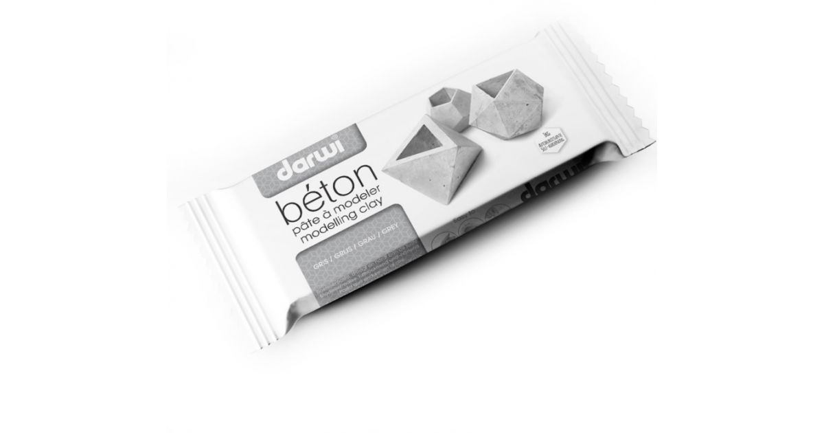 Self-hardening clay BETON Darwi 1000g · Stationery