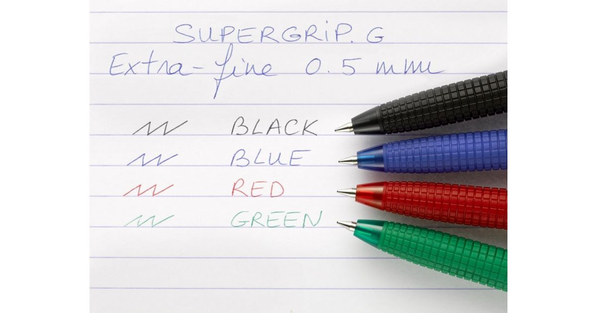 Super Grip G - Retractable - Ballpoint pen - EXTRA BROAD Pilot 1.6mm ...