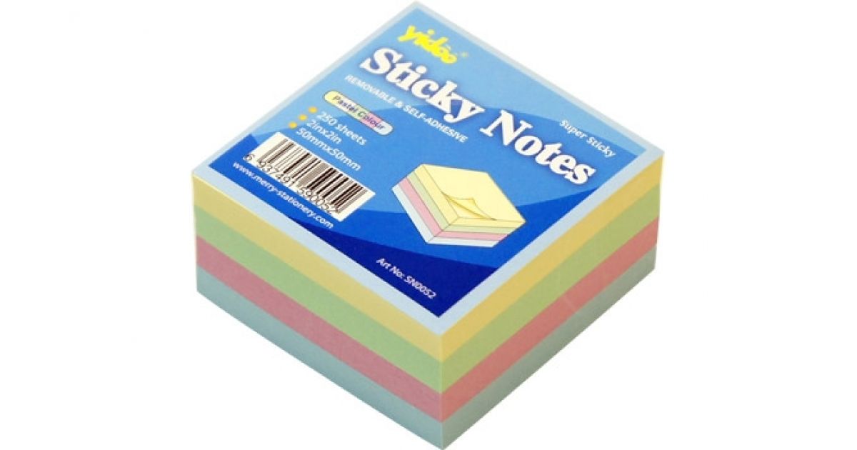 წებოვანი ჩასანიშნი Merry Stationery 75x75მმ 400 ფურცელი · საკანცელარიო